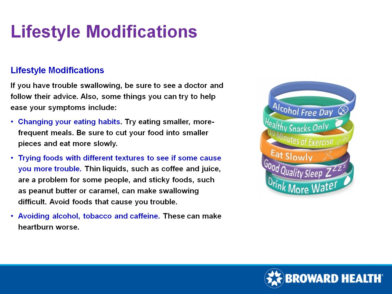 Lifestyle Modifications