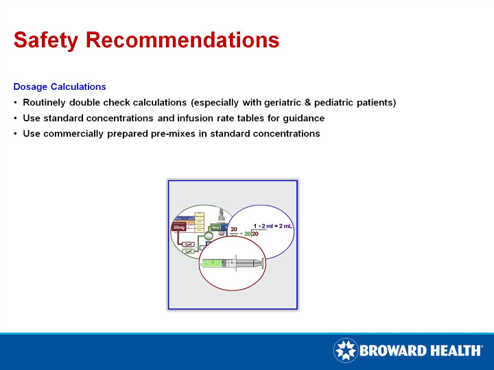 Safety Recommendations 5