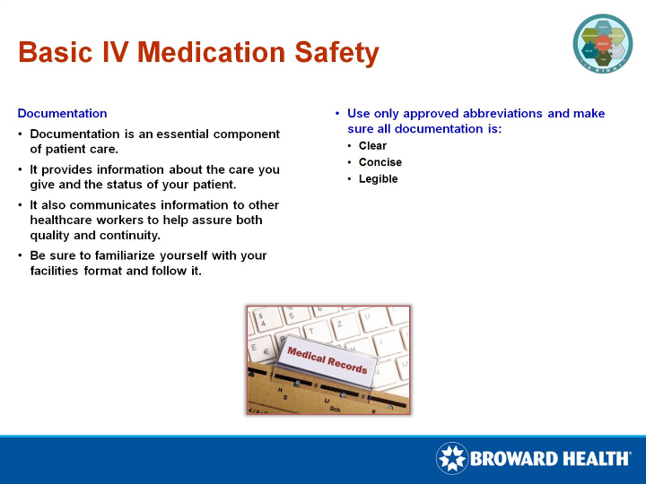 Basic IV Medication Safety 1