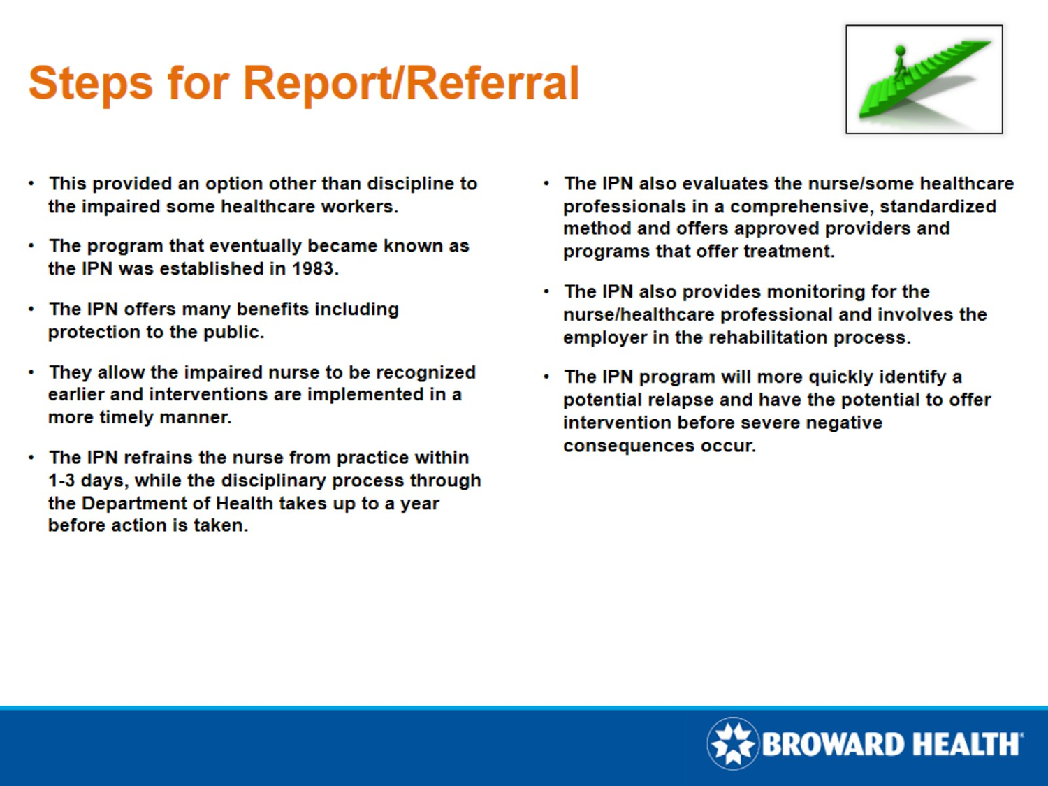 Steps for Report Referral 5