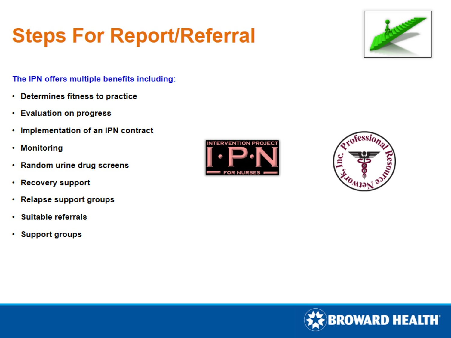 Steps for Report Referral 7