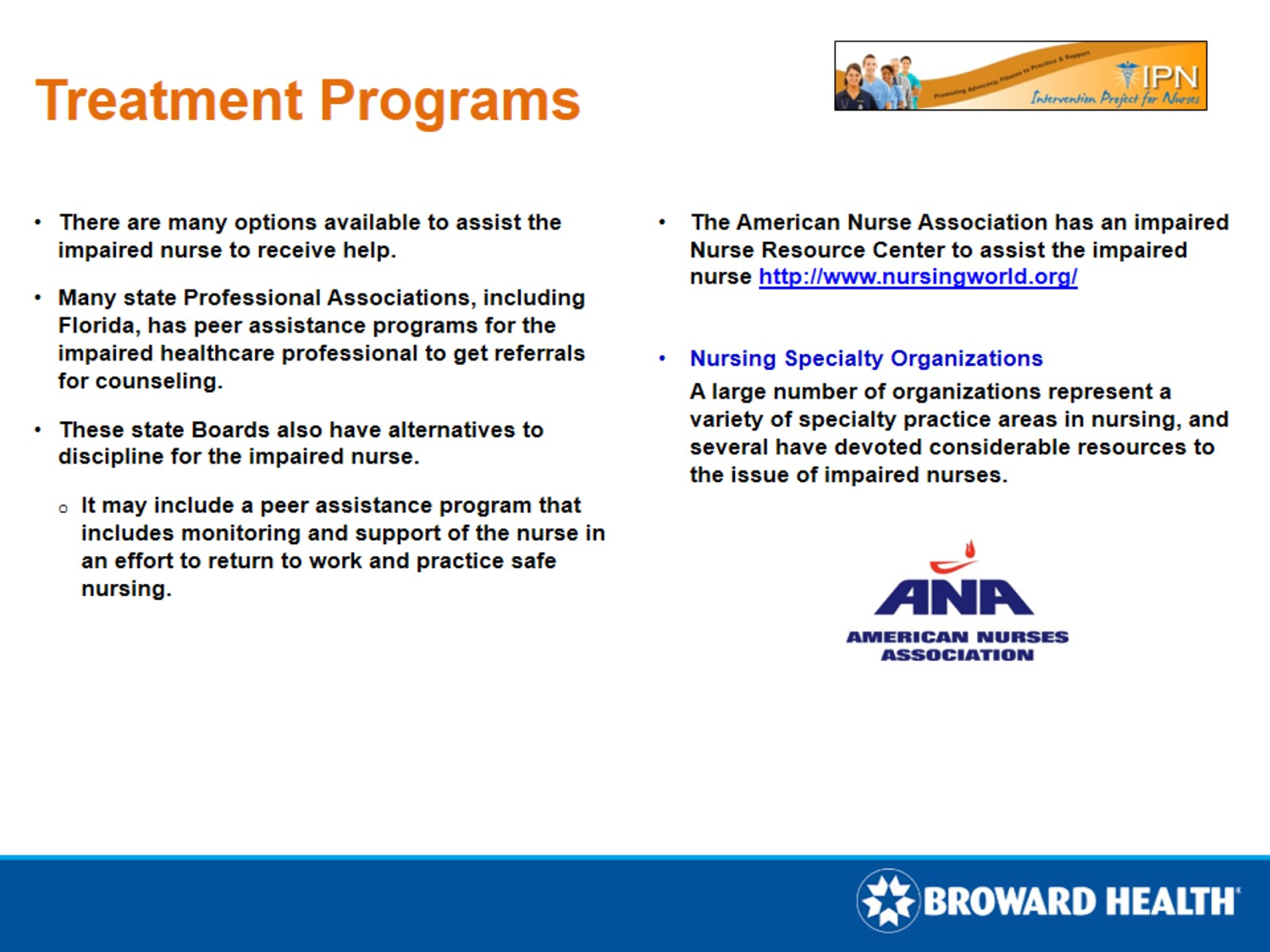 Treatment Programs 1