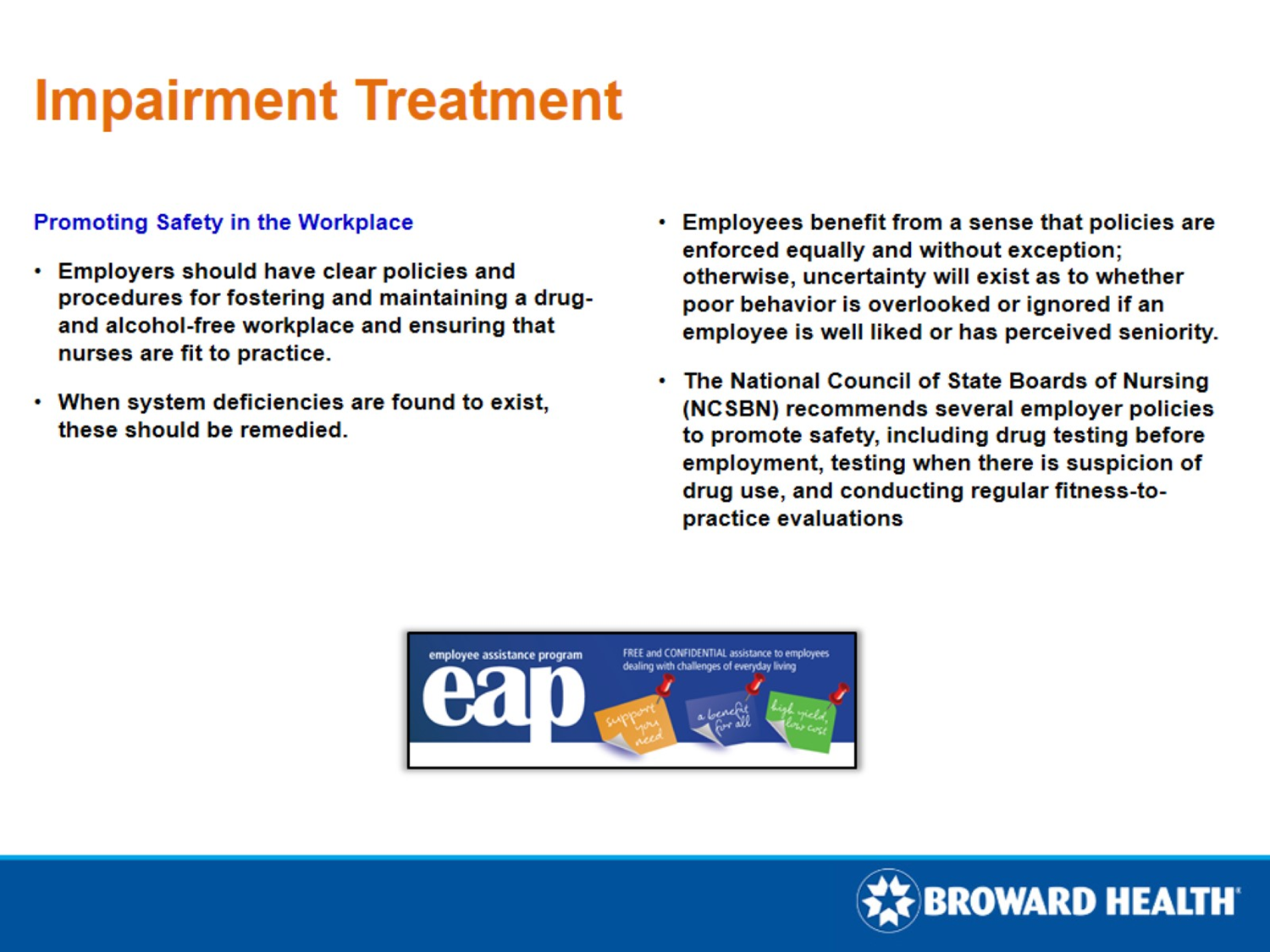 Impairment Treatment 5